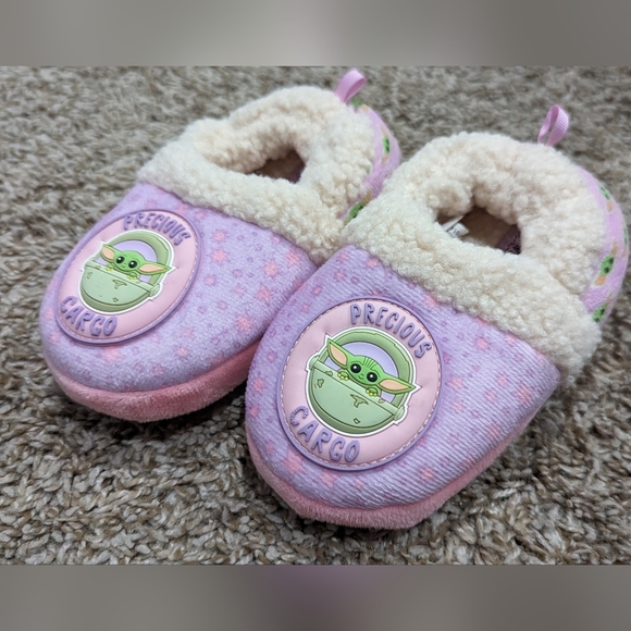 Shoes | Baby Yoda Slippers 91 Little Girl Grogu | Poshmark